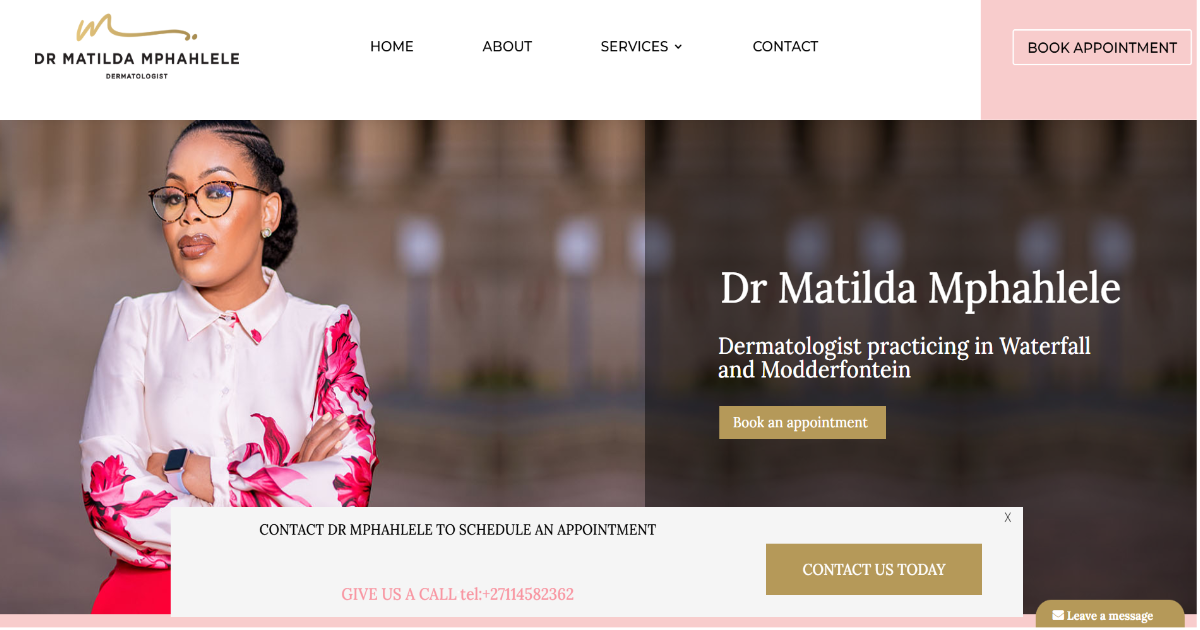 Dermatologist in Sandton and Lethabong | Dr Matilda Mphahlele
